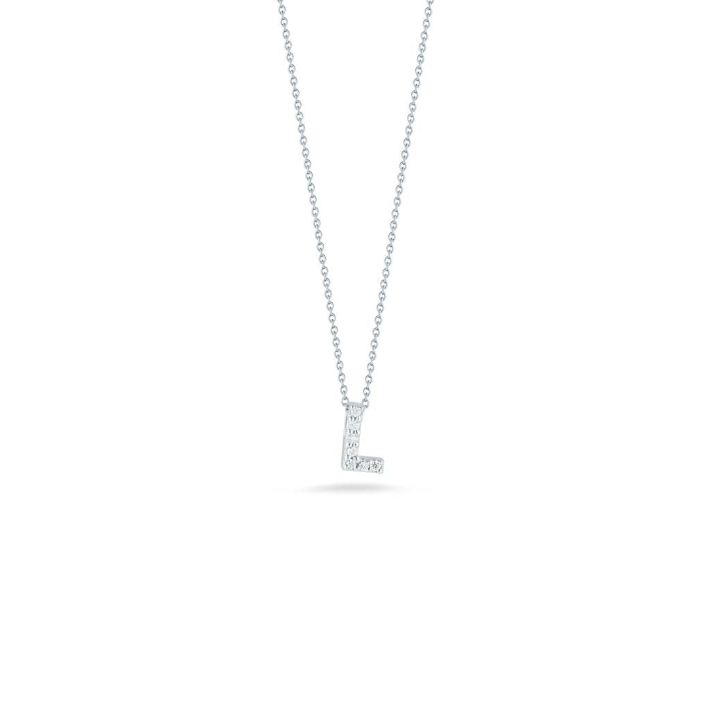 Roberto Coin Letter L Pendant | Zadok Houston & Austin