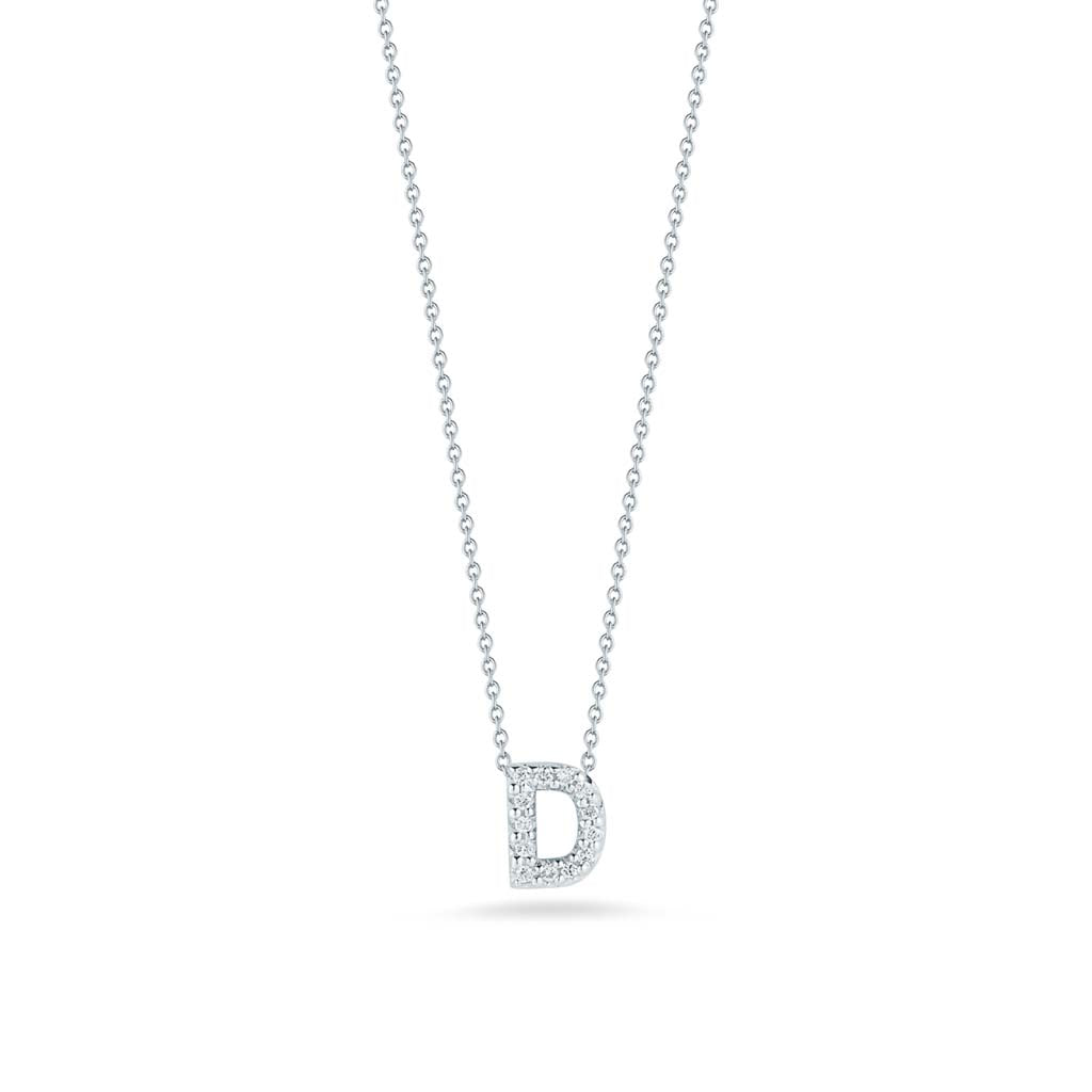 Roberto Coin Letter D Pendant | Zadok Houston & Austin