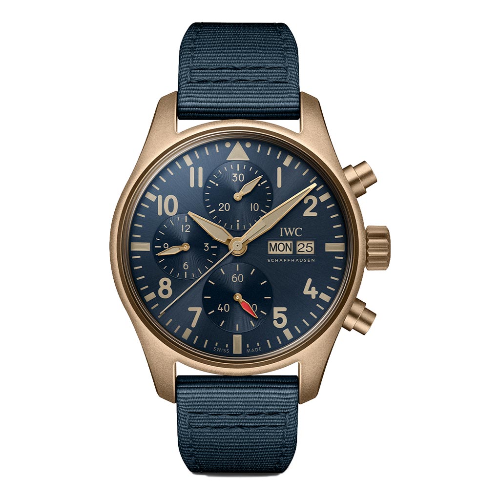 IWC Pilot's Chronograph 41 Blue Dial Watch IW388109 Houston & Austin