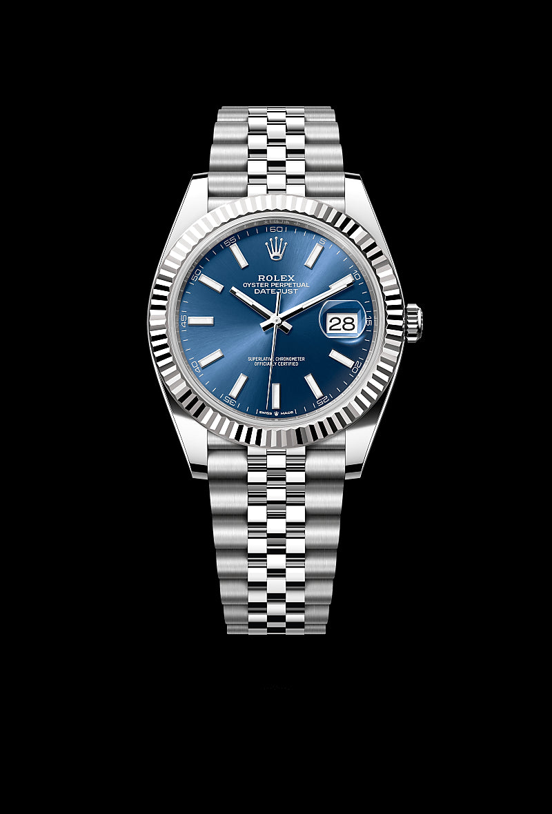 Rolex Datejust 41 White Rolesor - combination of Oystersteel and white ...