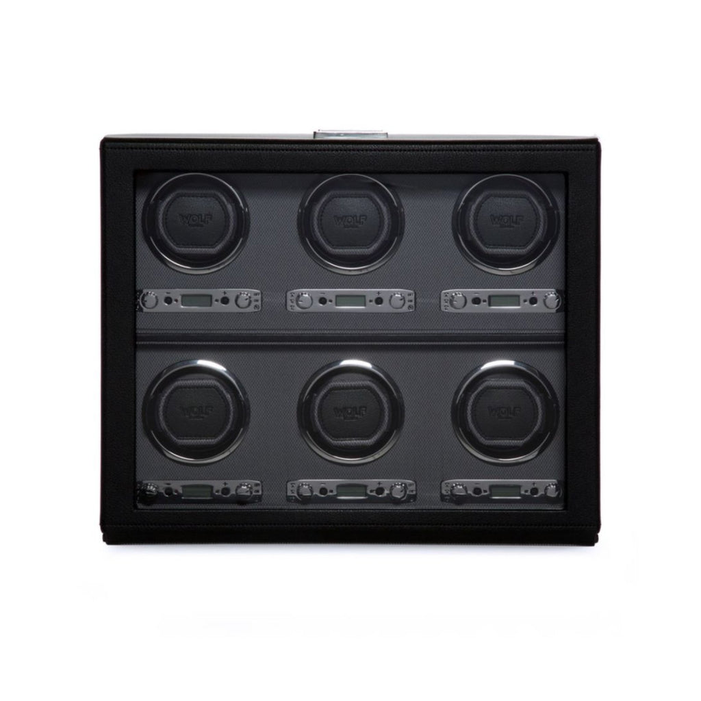 Wolf Designs 6 Piece Watch Winder | Zadok Houston